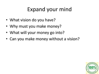 Get your finances right | PPT