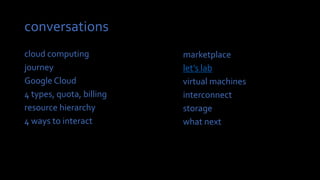 Foundations on Google Cloud | PPTX