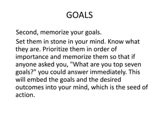 Get your goals guaranteed! | PPTX