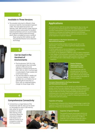 Ge usm 36 brochure | PDF