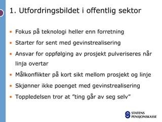 Gevinstrealisering i spk | PPT