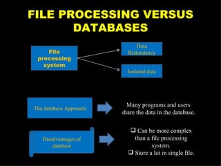 Gevita Chap 10 Database Management | PPT