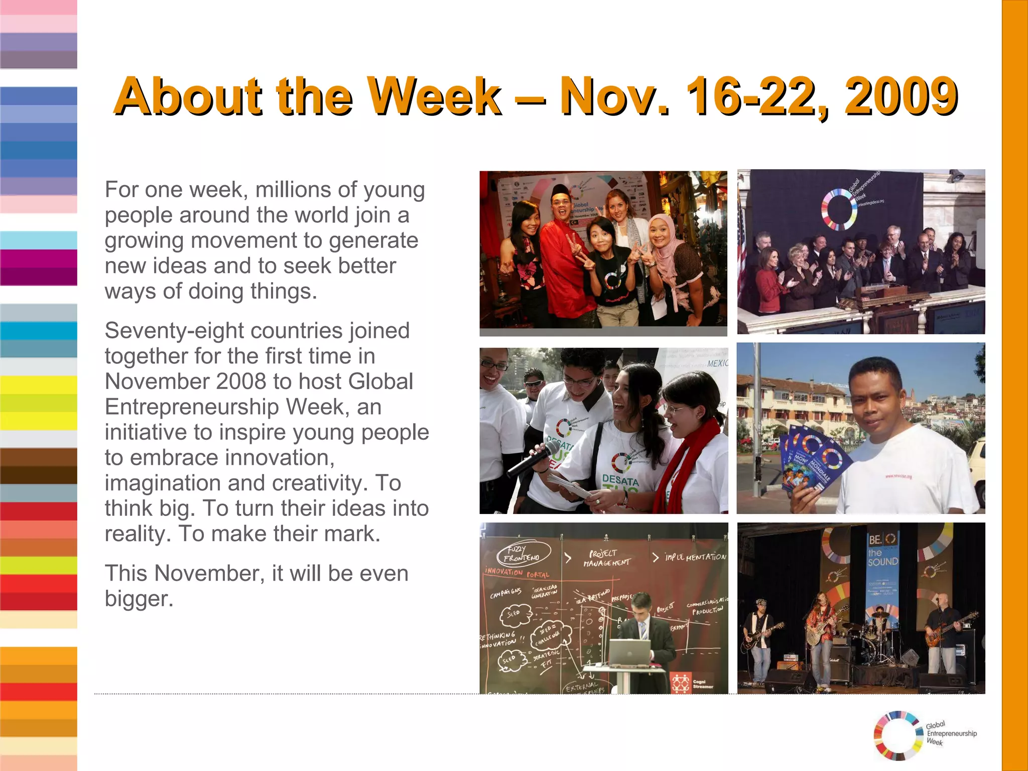 Global Entrepreneur Week - Unleashing Ideas | PPT Global Entrepreneur Week - Unleashing Ideas | PPT