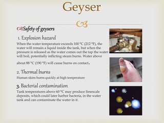 Geyser | PPTX
