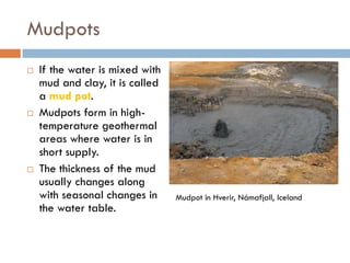 Geysers and Hotsprings | PDF