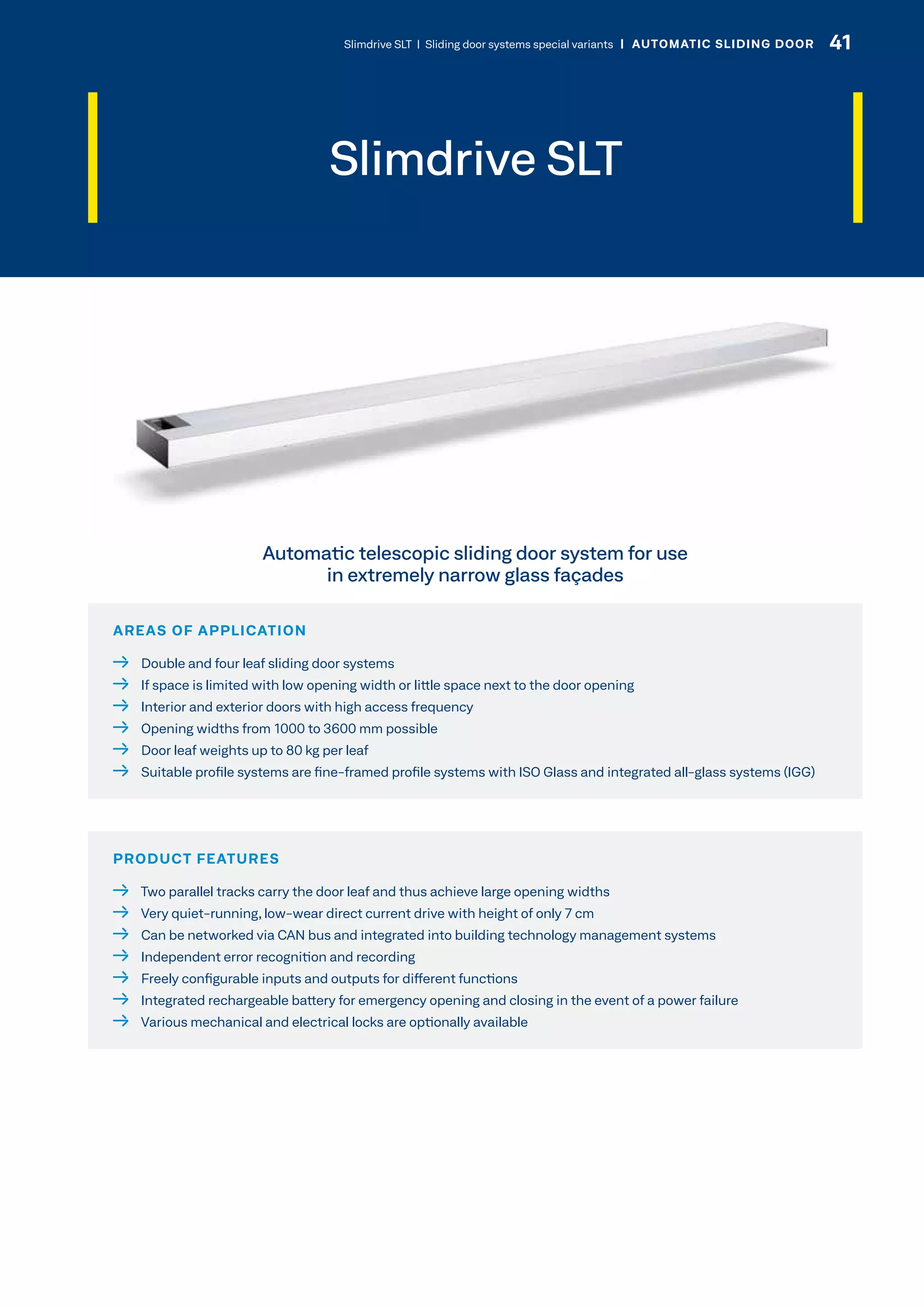 Geze - automatic sliding doors | PDF