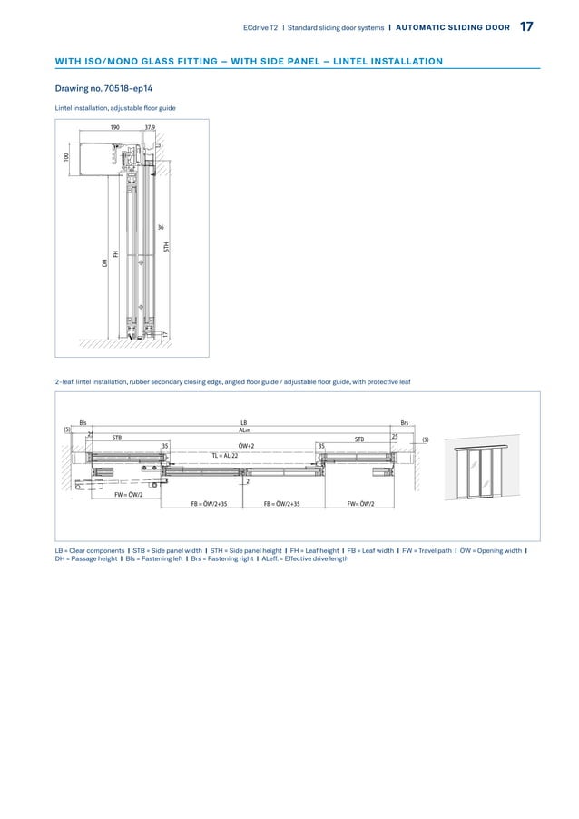 Geze - automatic sliding doors | PDF