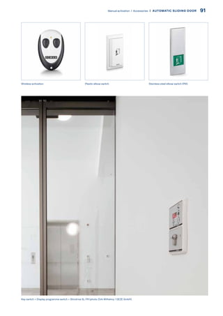 Geze - automatic sliding doors | PDF