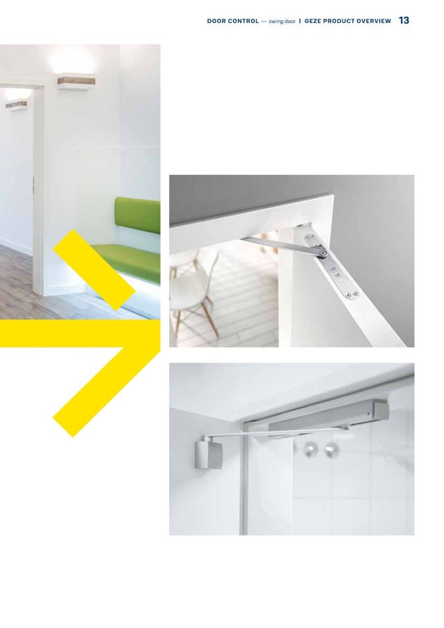 Geze brochure product overview | PDF