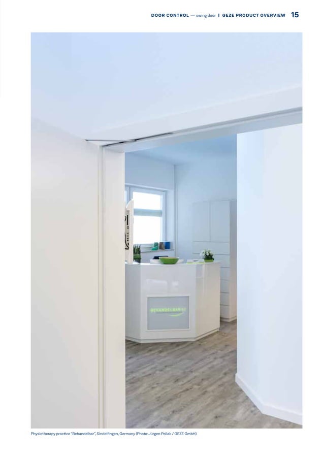 Geze brochure product overview | PDF