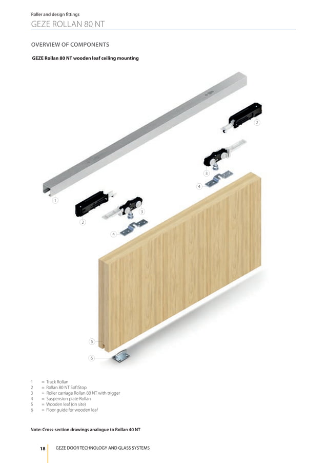 Geze sliding fitting systems | PDF