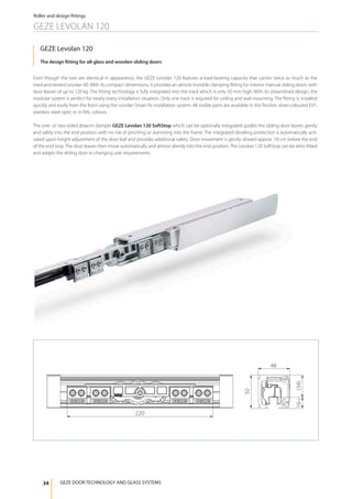 Geze sliding fitting systems | PDF