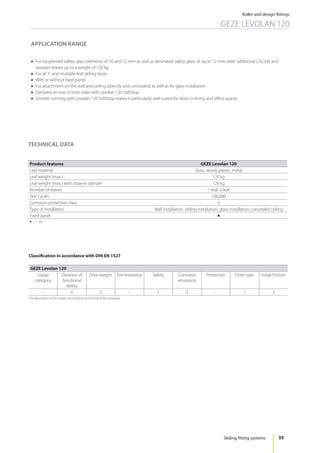 Geze sliding fitting systems | PDF