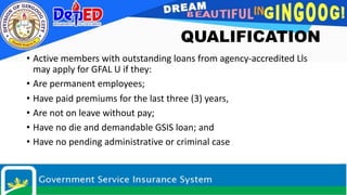 GSIS Financial Assistance Loan II | PDF