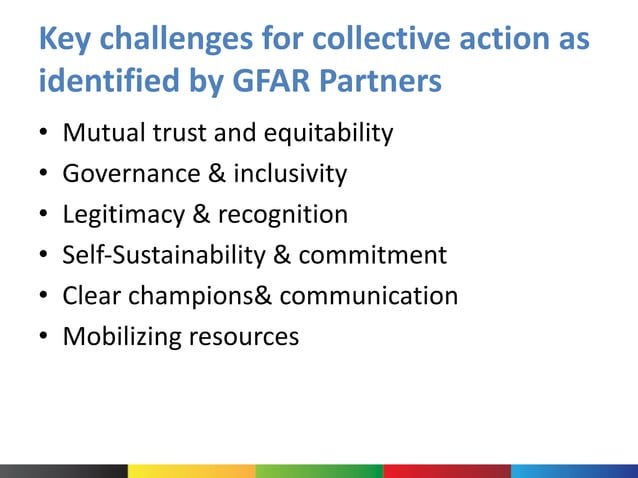 GFAR evolution and GCARD 3: Implications for governance | PPT