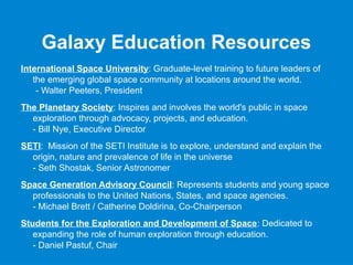 ILOA Galaxy Forum Brazil 2013: Galaxy 21st Century Education | PPT