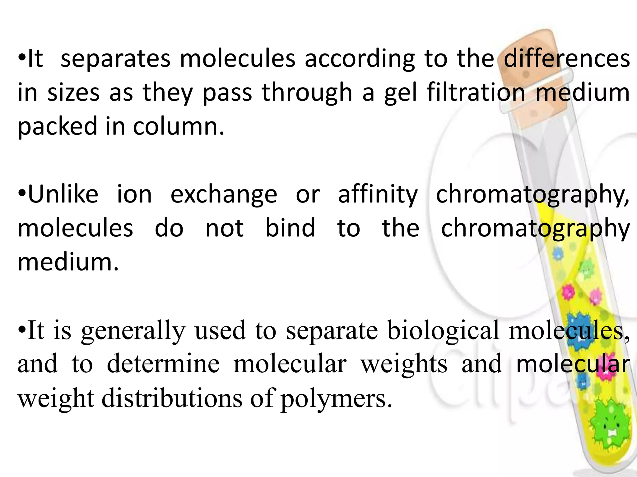 (Gel Filtration Chromatography)GFC | PPTX