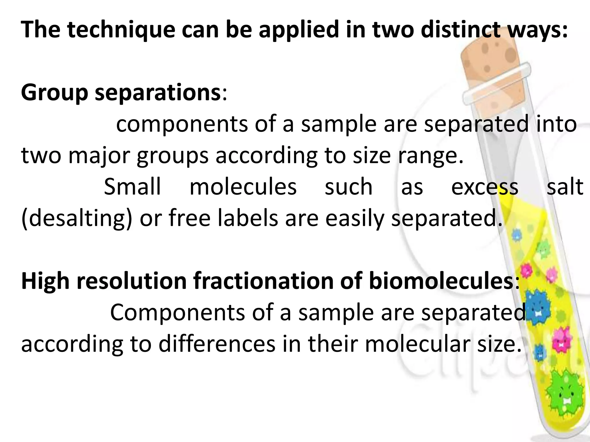 (Gel Filtration Chromatography)GFC | PPTX