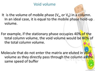 (Gel Filtration Chromatography)GFC | PPTX
