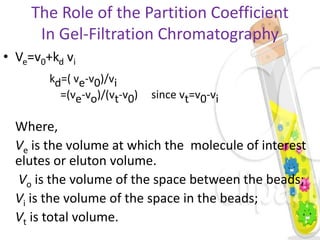 (Gel Filtration Chromatography)GFC | PPTX