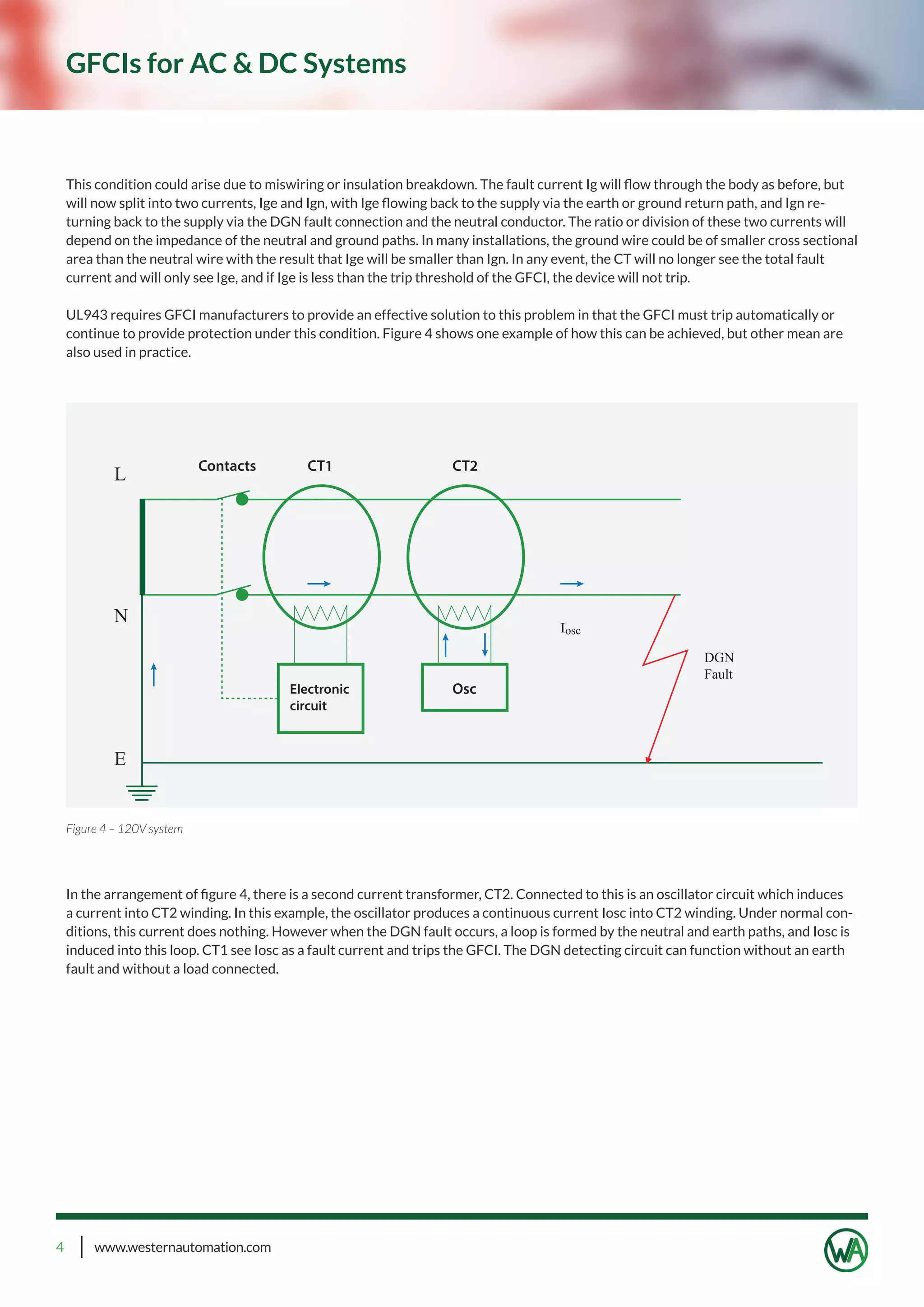 Ground Fault Circuit Interrupters (GFCIs) for AC & DC Systems | PDF