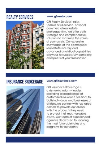 Gf ie brochure (2) | PDF | Real Estate Industry | Industries