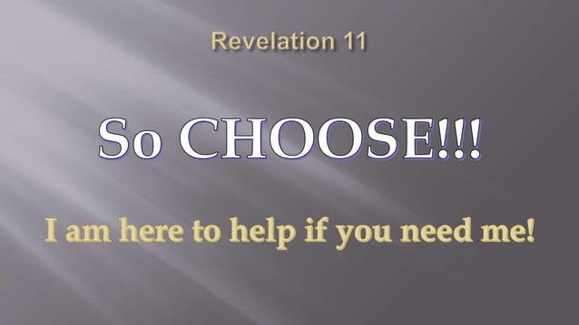 Revelation 11 chapter summary | PPTX | Christianity | Religion ...