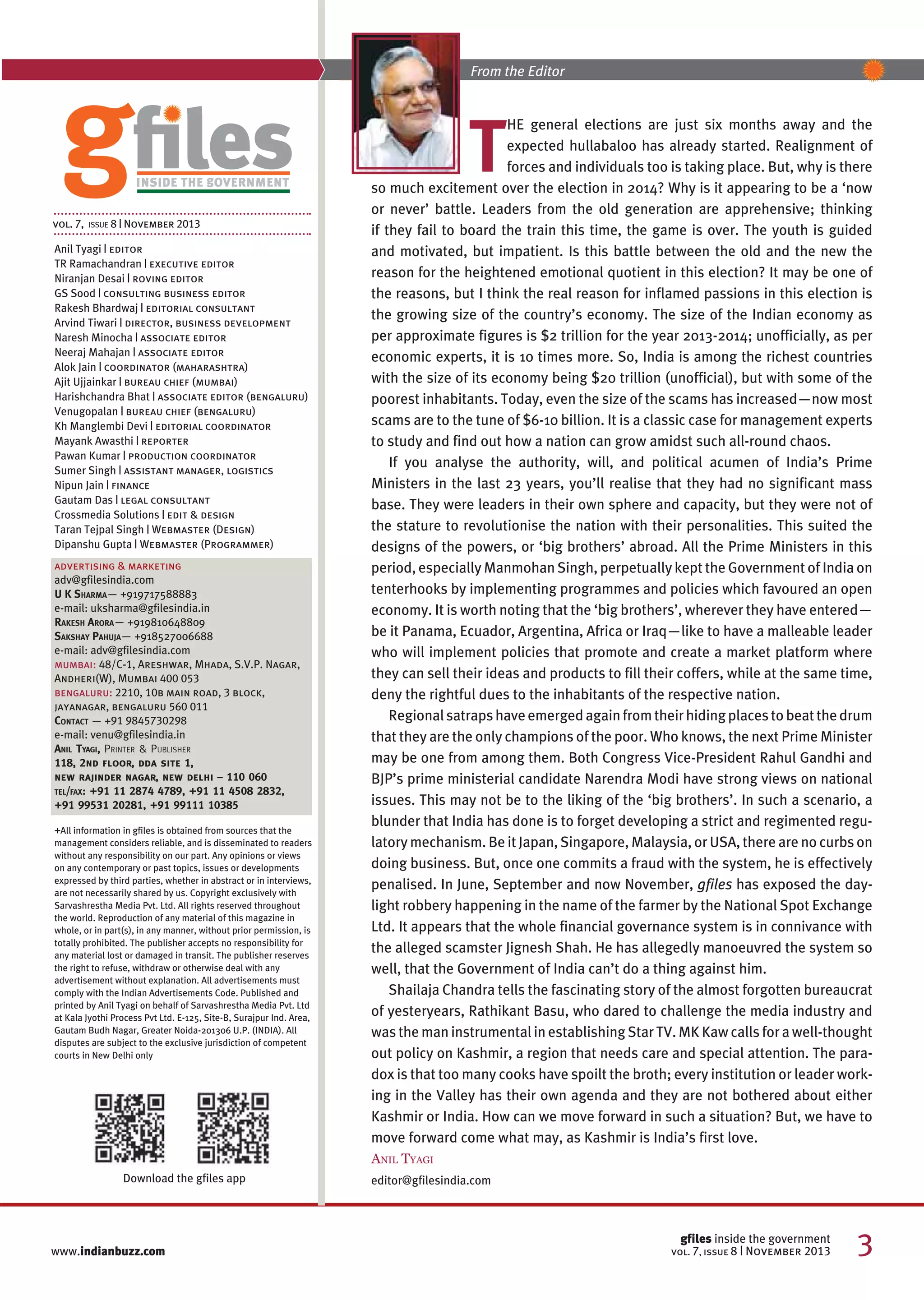 gfiles Magazine November 2013 | PDF