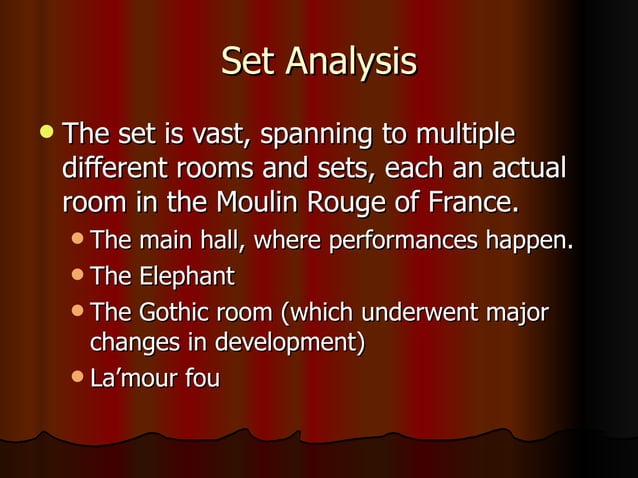 Moulin Rouge Film Final | PPT