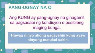 Filipino 2 Quarter 3- Mga Pang-ugnay PPT | PPTX
