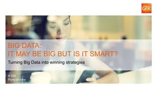 big data: to smart data | PPT