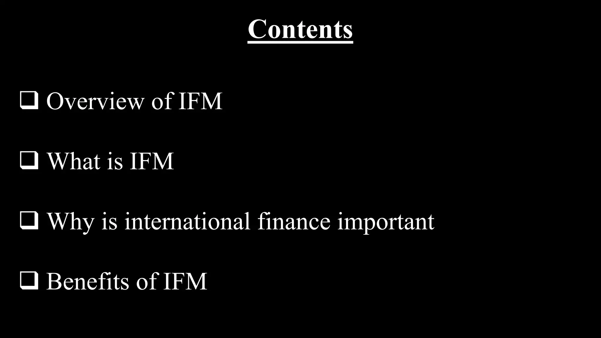 Global financial management, international financial management | PPTX | Financial Industry ...