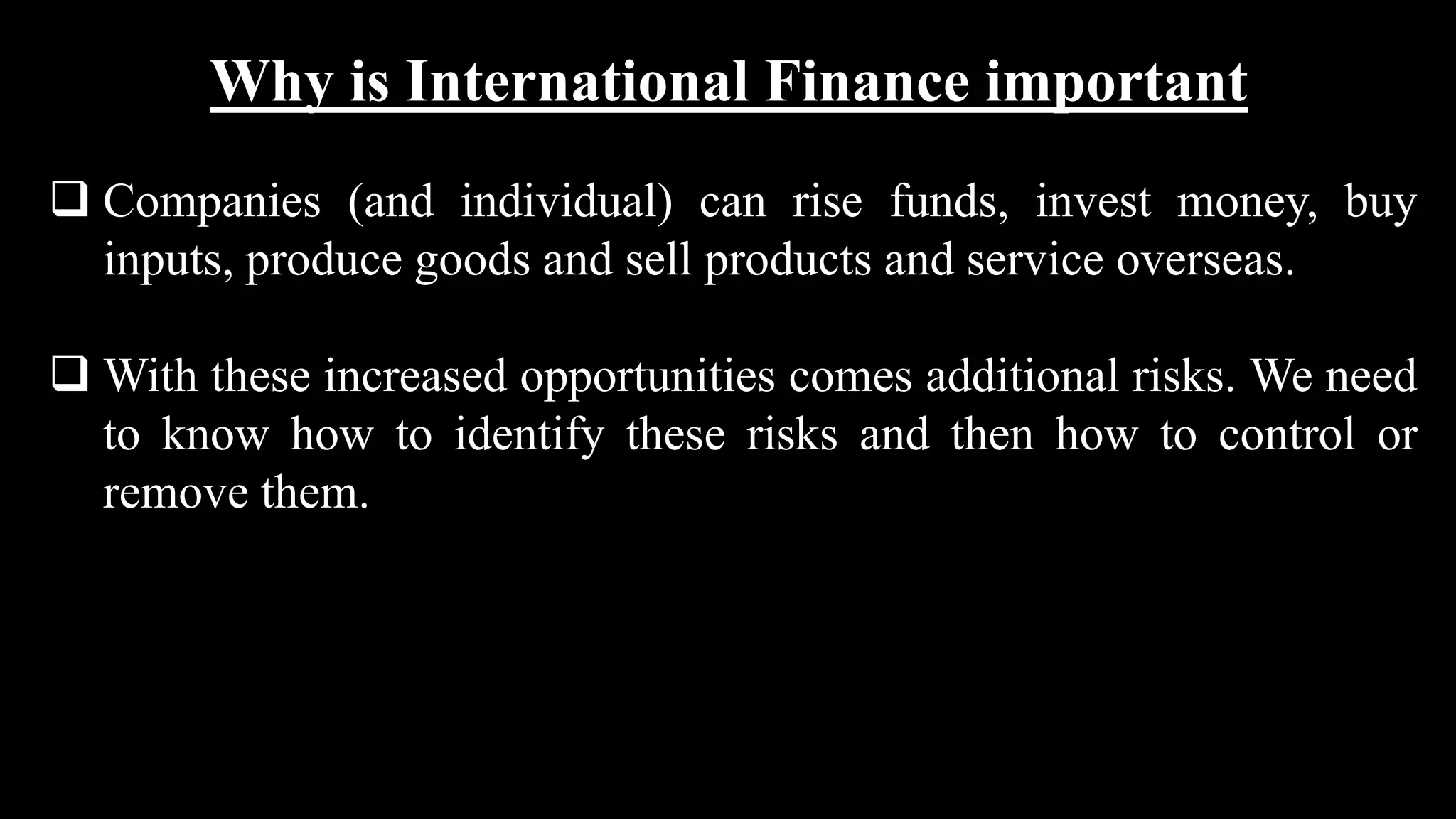 Global financial management, international financial management | PPTX ...