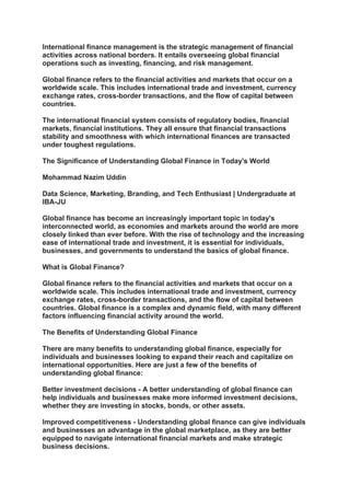 GFM - Module 1 International Financial Environment.docx