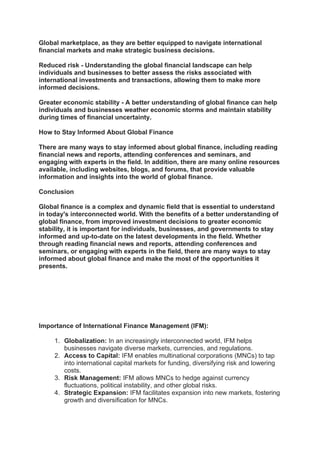 GFM - Module 1 International Financial Environment.docx