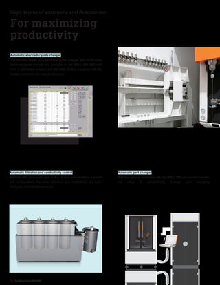 GF Machining Solutions - Agie Charmilles Drill 300 Series - Hole Drilling EDM | PDF