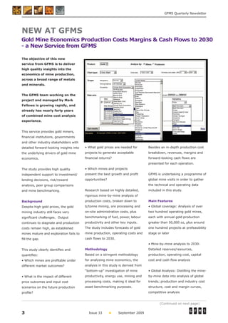 Gfms News Issue 33 | PDF