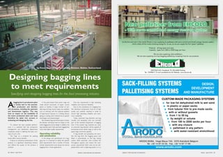 Designing bagging lines to meet requirements | PDF