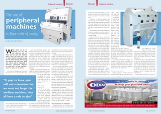 The use of peripheral machines in flour mills of today | PPT