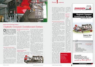 Hygienic Compact Containment System | PDF