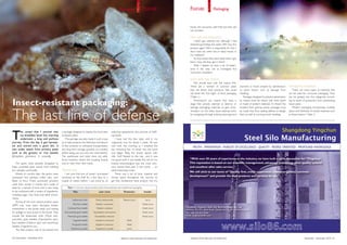 Insect-resistant packaging: The last line of defense | PDF