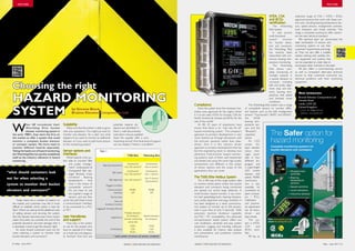 Choosing the right hazard monitoring system | PDF | Internet of Things ...