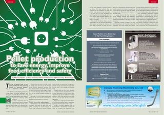 Pellet production to save energy, improve feed efficiency and safety | PDF