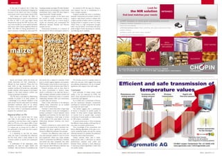 Assessing cereal quality parameters | PDF