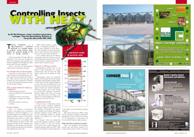 Controlling insects with heat | PDF