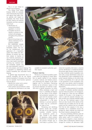 Traceability in the food and feed supply chain | PDF