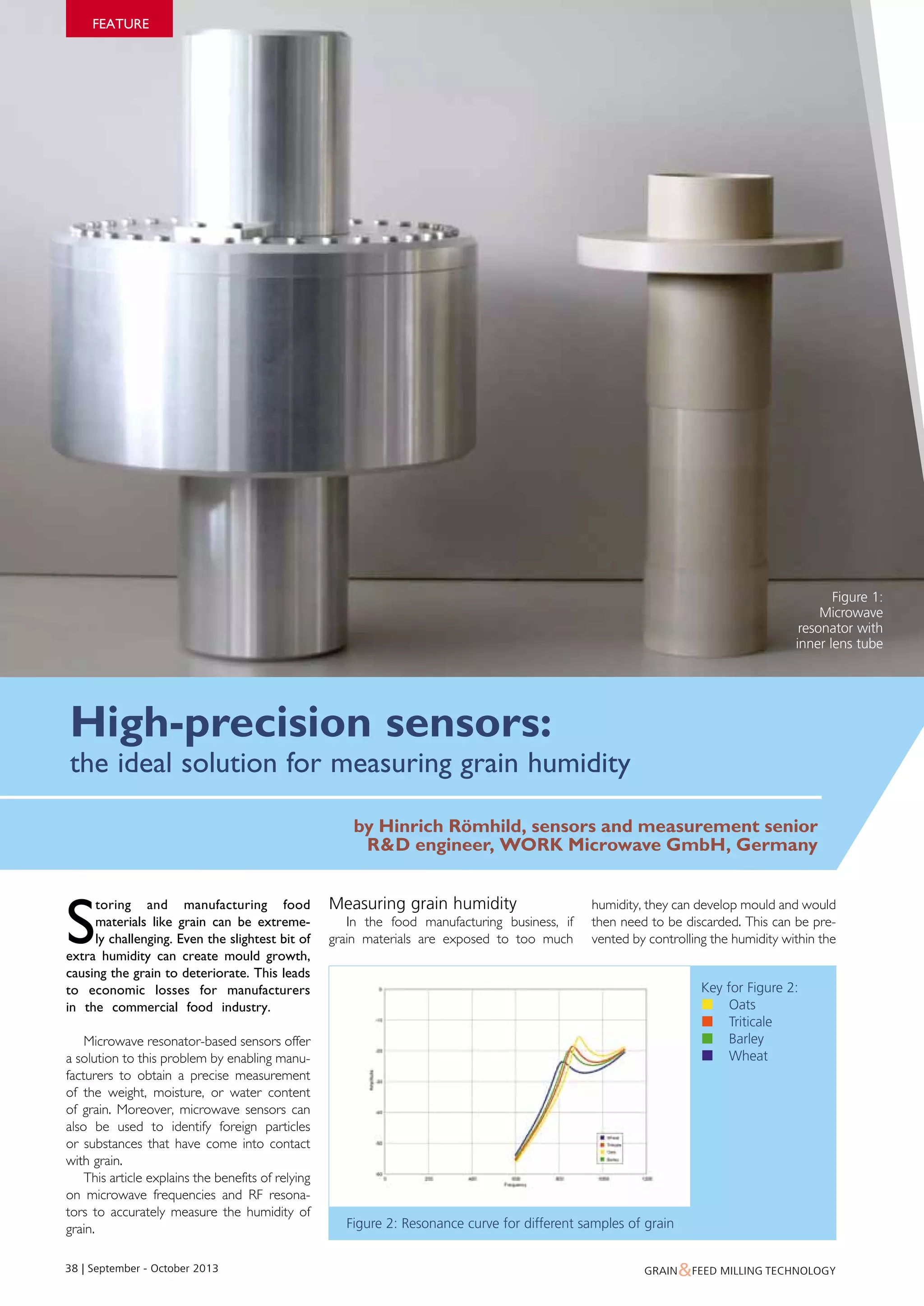 High-precision sensors: the ideal solution for measuring grain humidity ...
