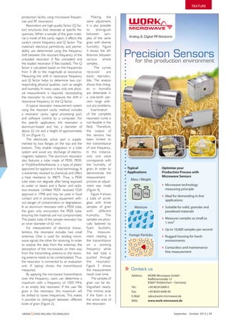 High-precision sensors: the ideal solution for measuring grain humidity ...