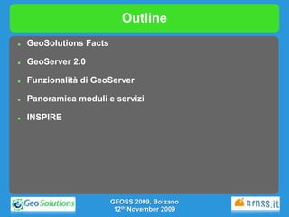 GeoSolutions Gfoss 09 Presentation | PDF