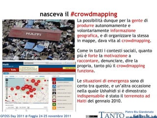 #crowdmapping - quando la #folla diventa #mappa | PPT